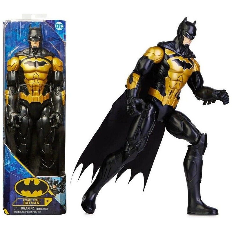 Buy DC Comics-Batman Attack Tech-Action Figure 12 Inch Preschool Toys ...