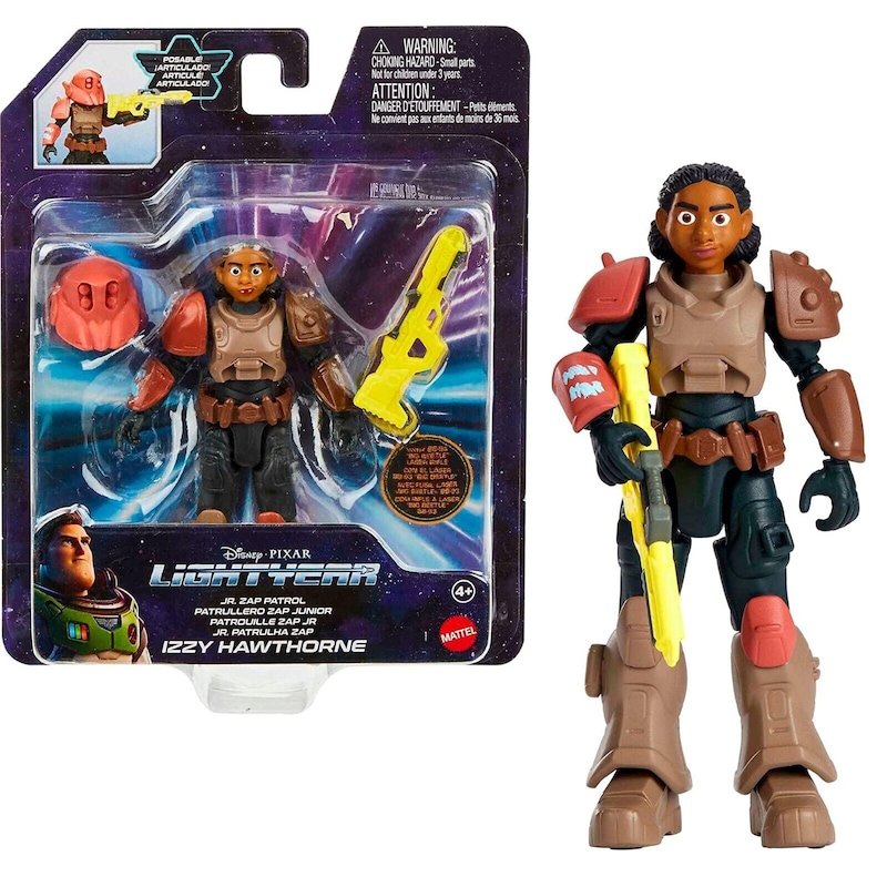 Buy Disney Lightyear Movie Jr Zap Patrol Izzy Figures 5 Inches 3 Toy