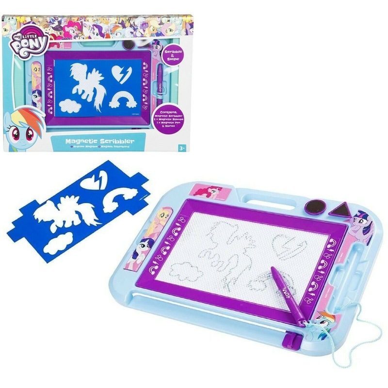 Buy Disney Magnetic Scribbler My Little Pony Drawing Board - MyDeal