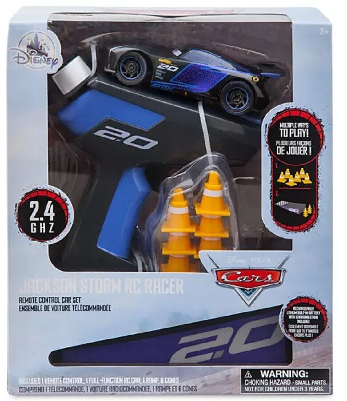Buy Disney Pixar Jackson Storm RC Racer Remote Control Car Set - MyDeal ...