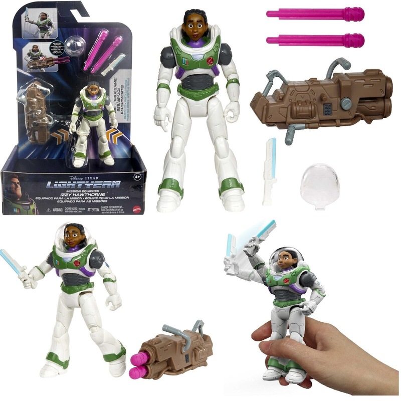 Buy Disney Pixar Lightyear Izzy Hawthorne Figure with Laser Blade 12 ...