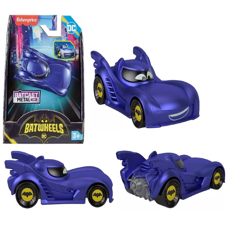 Buy Fisher-Price DC Batwheels Metal Diecast 1:55 Scale Bam The ...
