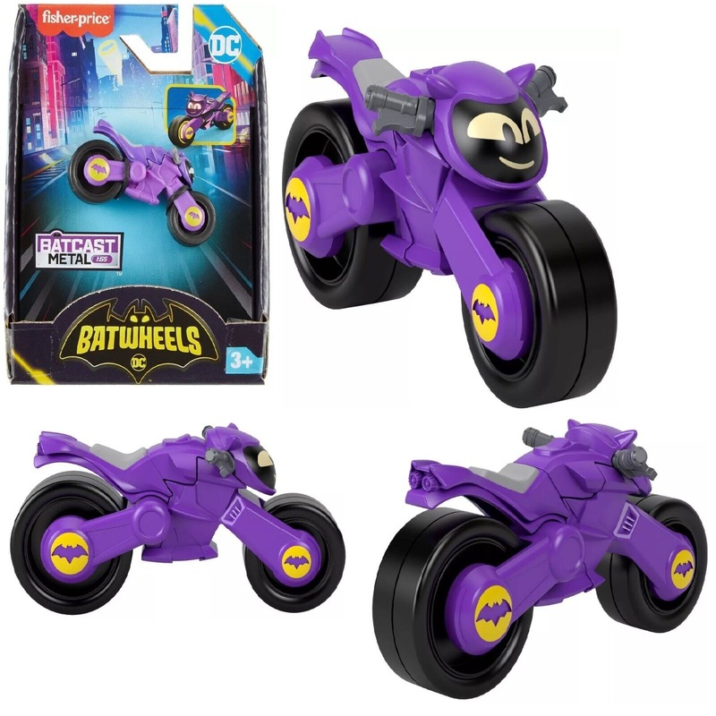 Buy Fisher-Price DC Batwheels Metal Diecast 1:55 Scale Bibi The Batgirl ...