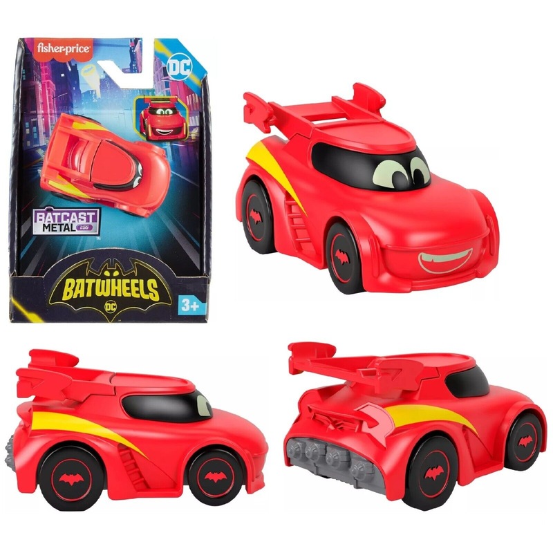 Buy Fisher-Price DC Batwheels Metal Diecast 1:55 Scale Redbird Racecar ...