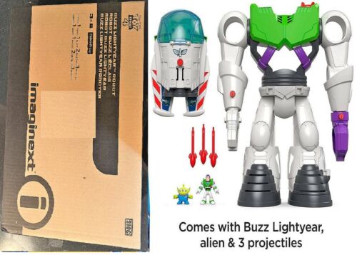 Buy Fisher-Price Disney Pixar Toy Story Giant 50 CM Buzz Lightyear ...
