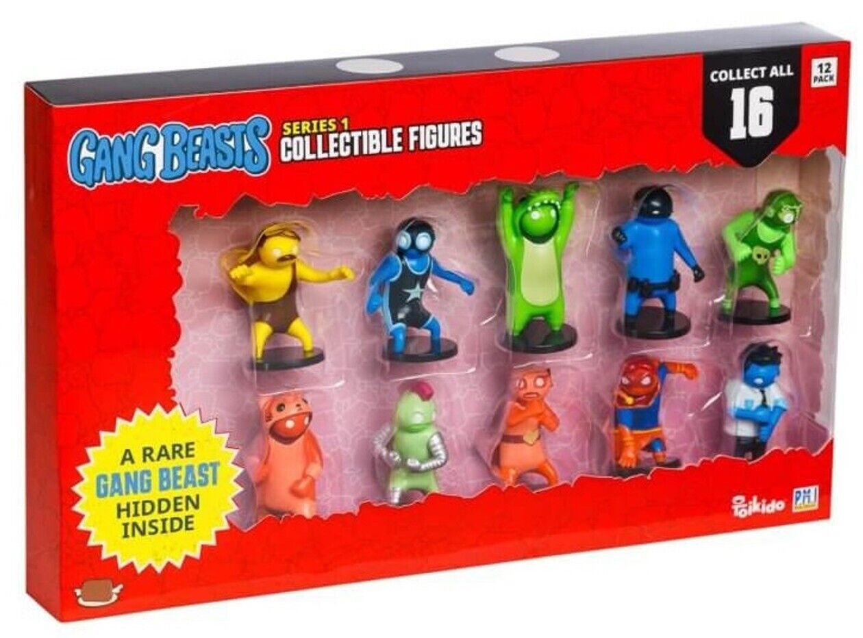 Buy Gang Beasts Pack 1 Collectible 12 Deluxe Figures Ages 6+ New Toy ...