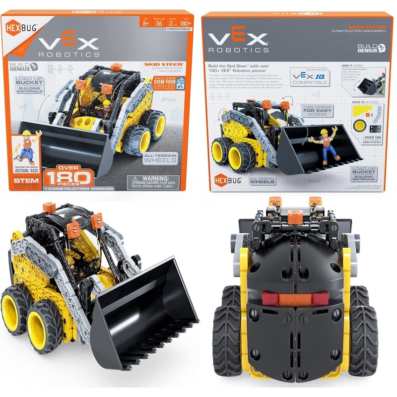 Buy Hexbug Vex Robotics Skid Steer Buildable Construction Toy Mover ... Buy Hexbug Vex Robotics Skid Steer Buildable Construction Toy Mover ...
