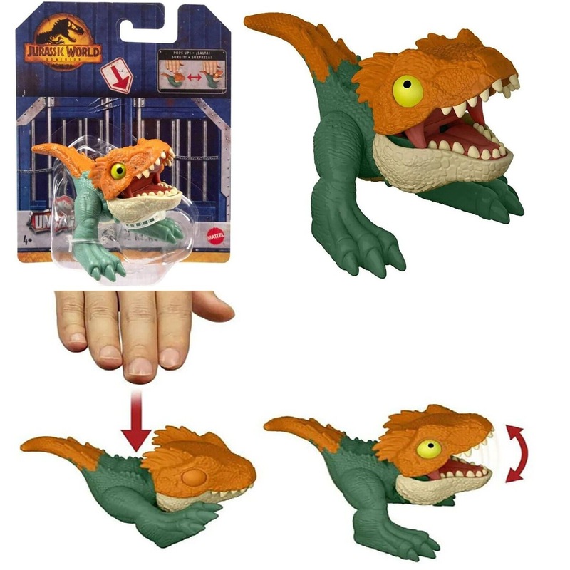 Buy Jurassic World Moros Intrepidus Uncaged Wild Pop Ups Assorted ...