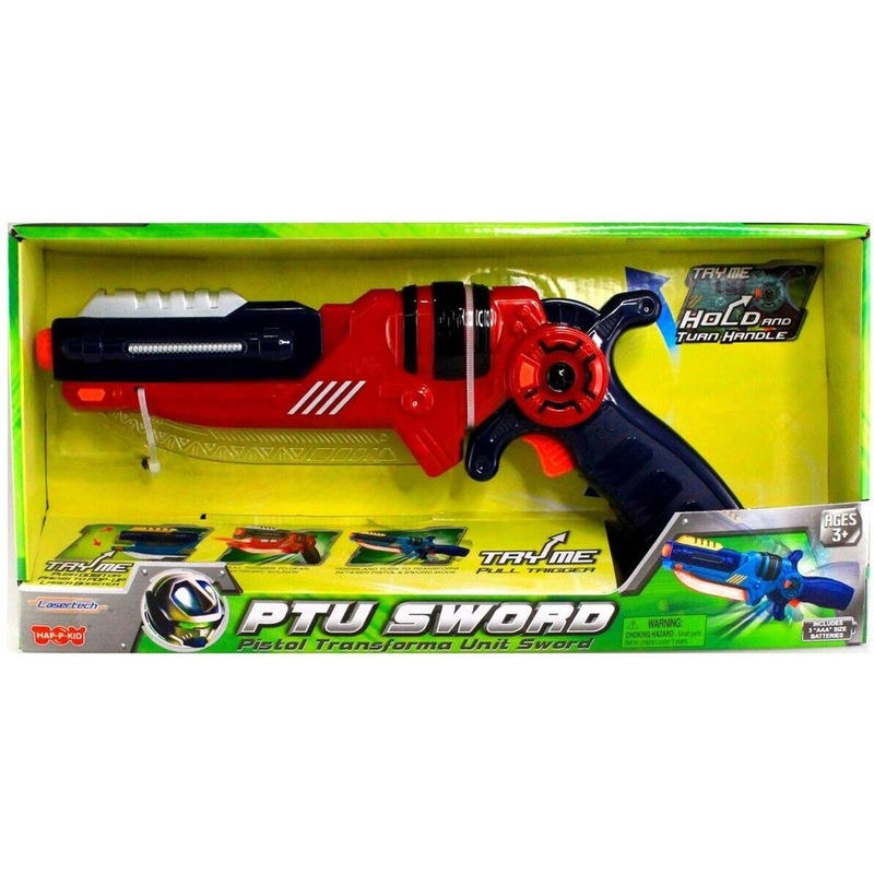 Buy Lasertech PTU-Red and Black- Pistol Transforma Unit Sword with ...