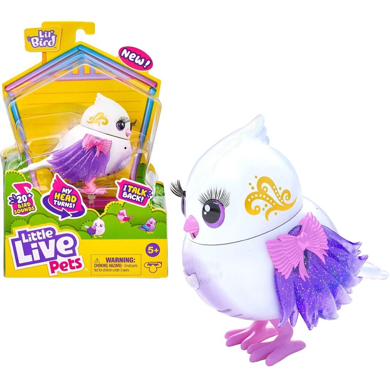 Buy Little Live Pets Lil Bird- Tweeterina- Ages 5+ New Toy Pet Talk ...