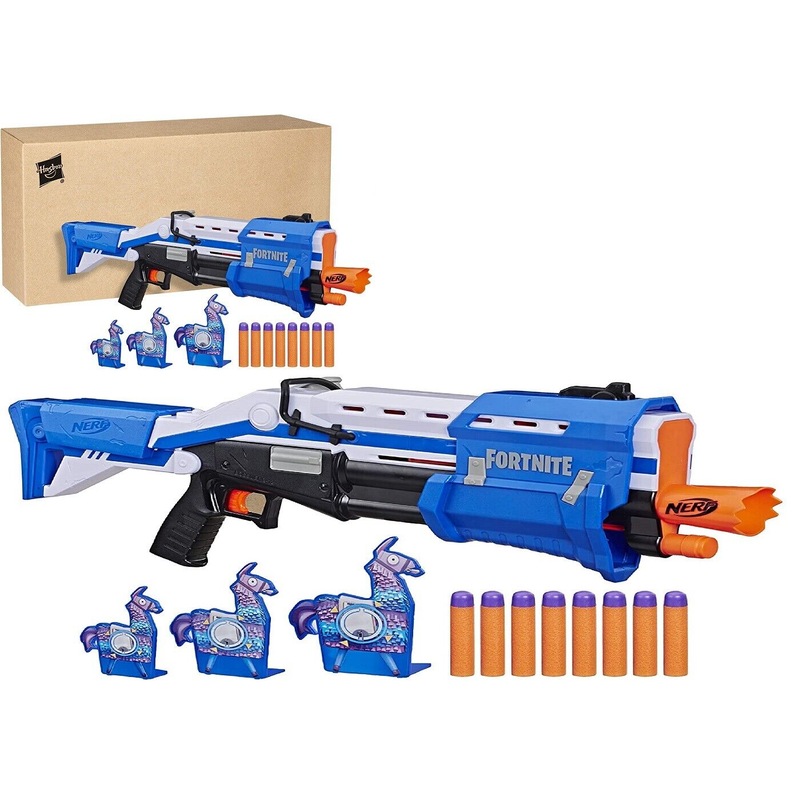 Buy Nerf Fortnite TS-R Blaster and Llama Target Pump Action Ages 8+ Toy ...