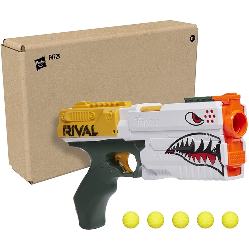 Buy NERF Rival Kronos-Style 2 White XVIII-500 Blaster-Ages 14+ Toy Gun ...