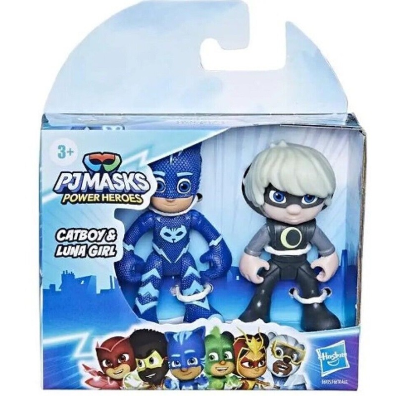 Buy PJ Masks Disney Junior 2.5-Inch Mini Figure 2-Pack Catboy Luna Girl ...