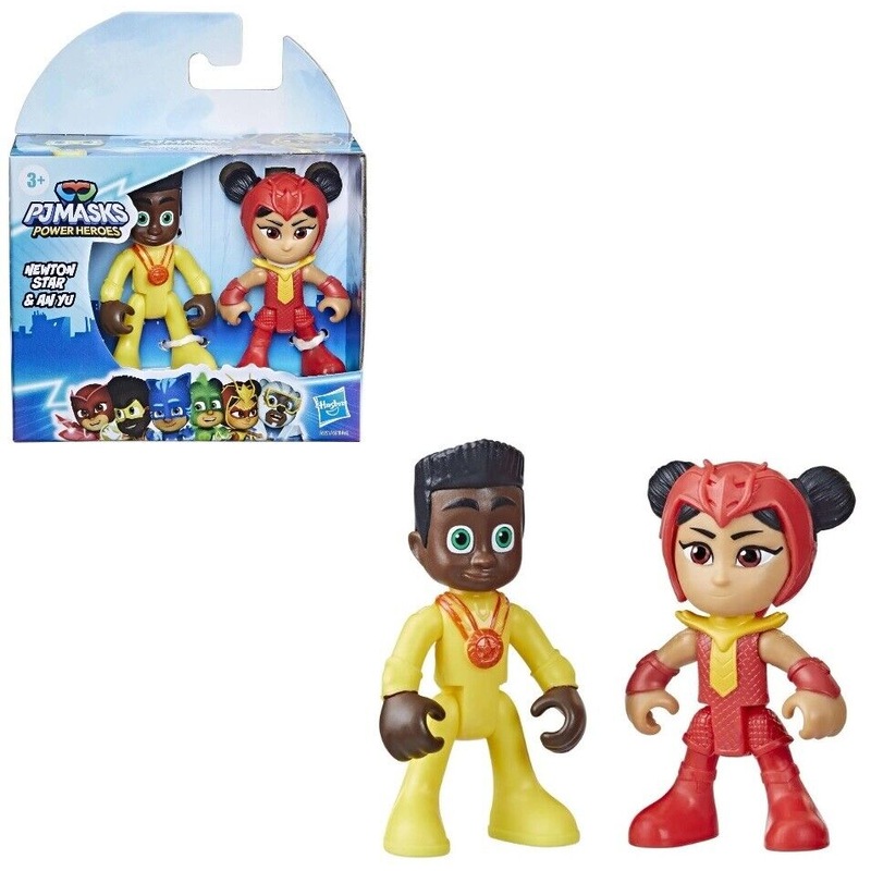 Buy PJ Masks Disney Junior 2.5-Inch Mini Figure 2-Pack Newton Star & An ...