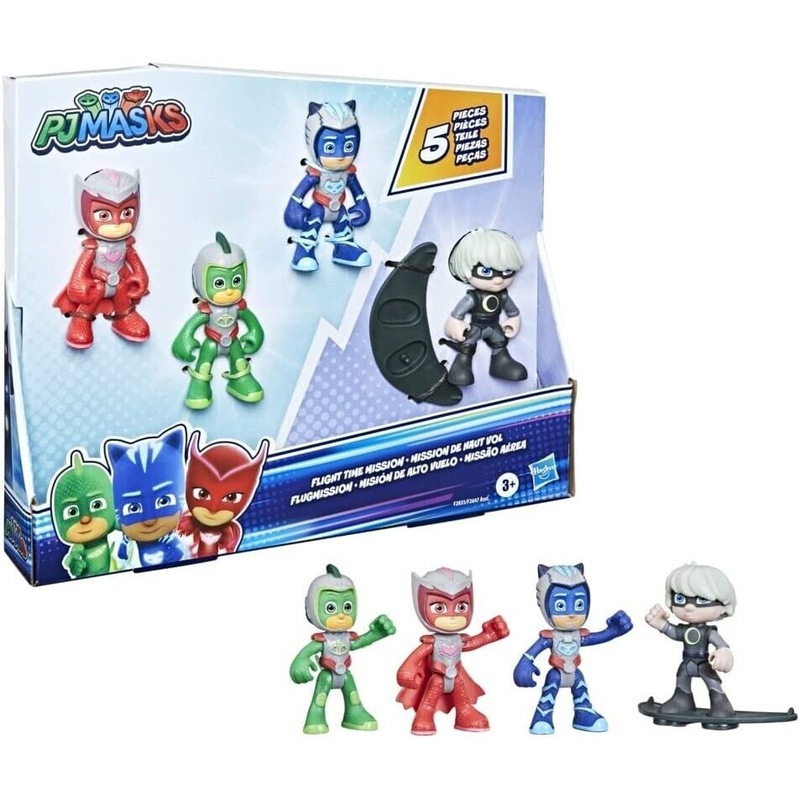 Buy PJ Masks Flight Time Mission Action Figure Set Space Themed Catboy ...