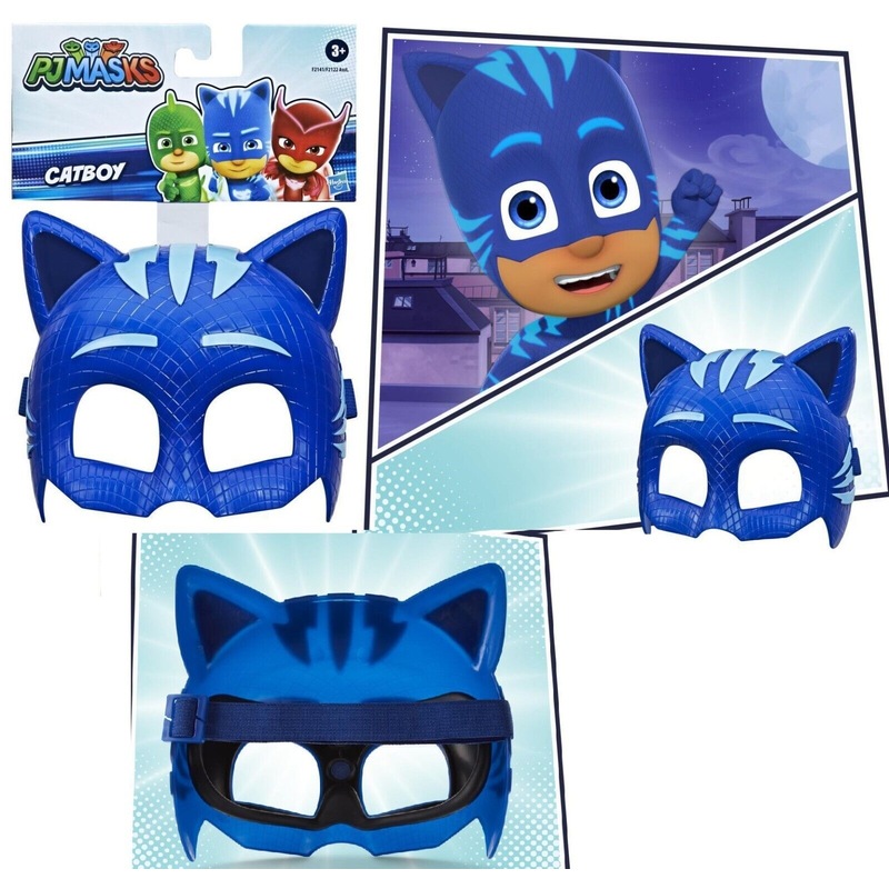 Buy PJ Masks Hero-Catboy- Blue Face Mask Durable Age 3+ New Toy ...