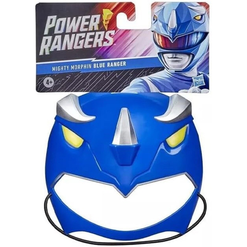 Buy Power Rangers Mighty Morphin Base Blue Ranger Face Mask Elastic ...