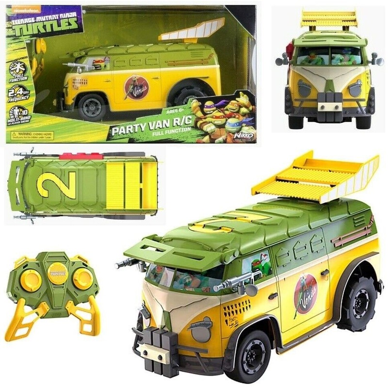 Buy Teenage Mutant Ninja Turtles Remote Control Party Van Remote ...
