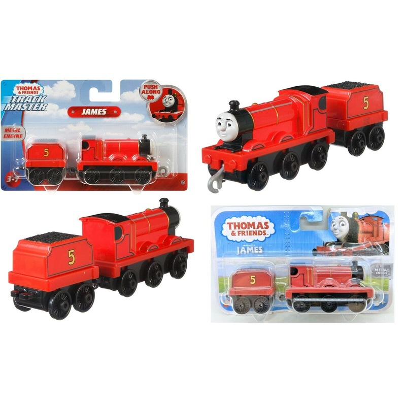 Thomas & Friends Motorised Trackmaster. Push Along James Train Engine ...