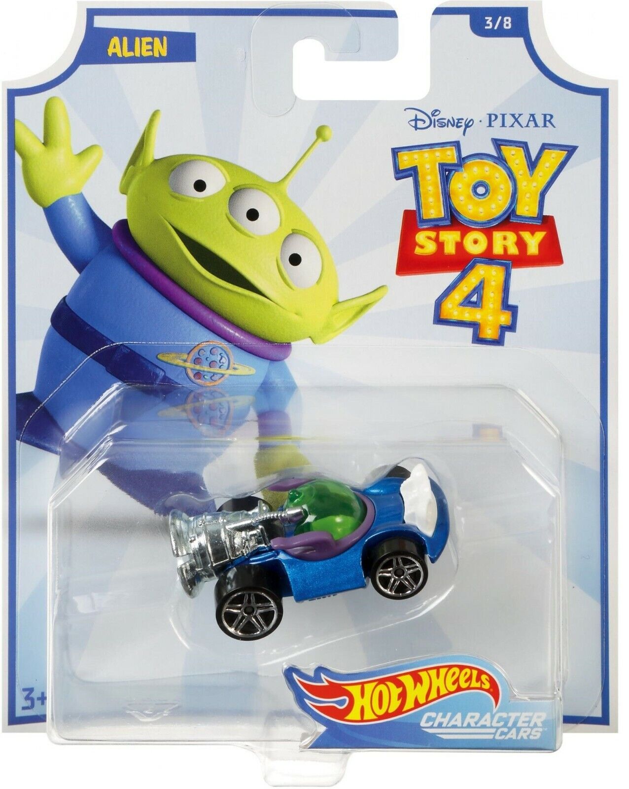 Buy Toy Story 4 Hot Wheels Die-Cast- Alien-Car Ages 3+ Toy - MyDeal ...