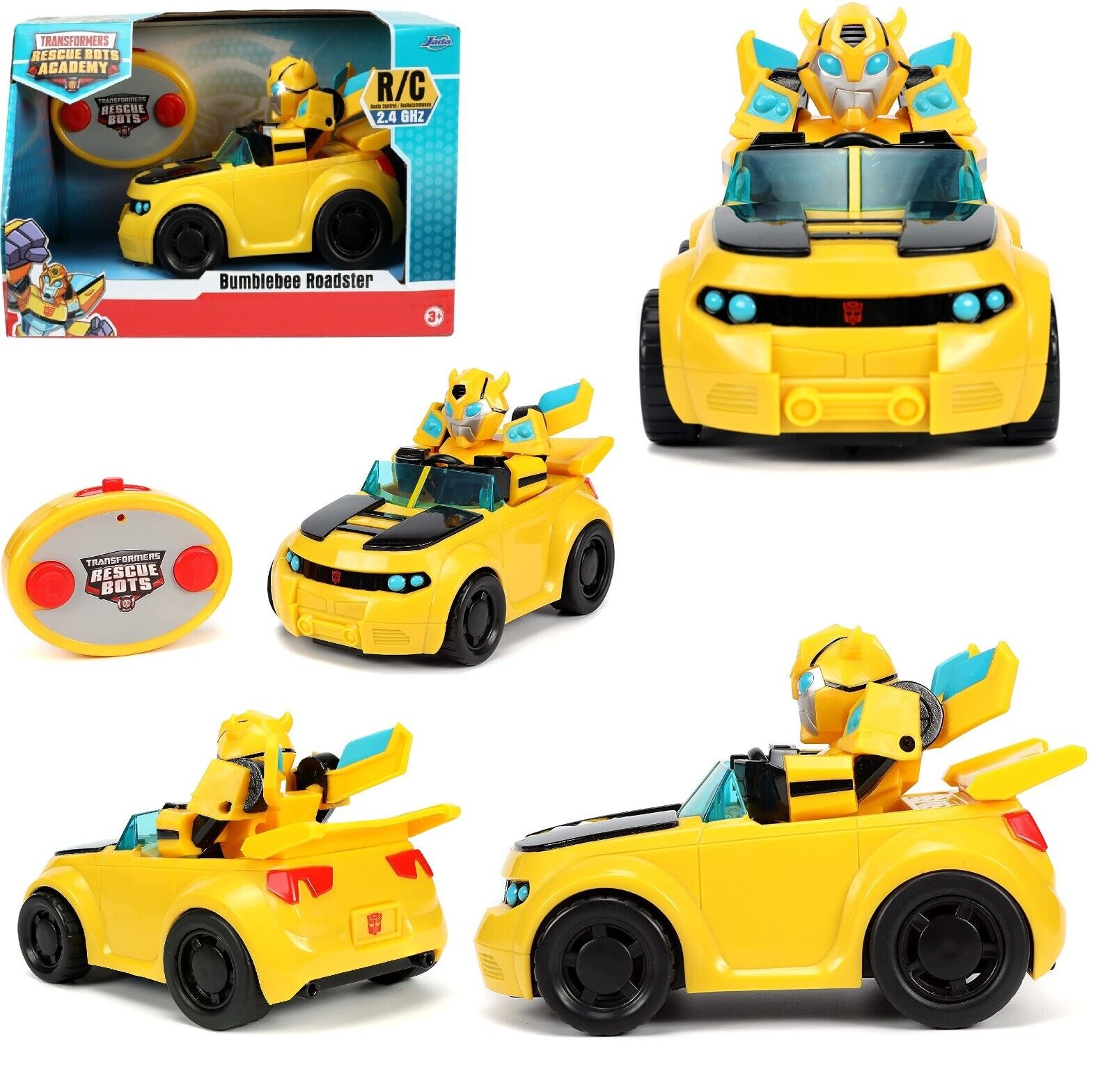 Buy Transformers Rescue Bots Academy Bumblebee Roadster Remote Control ...