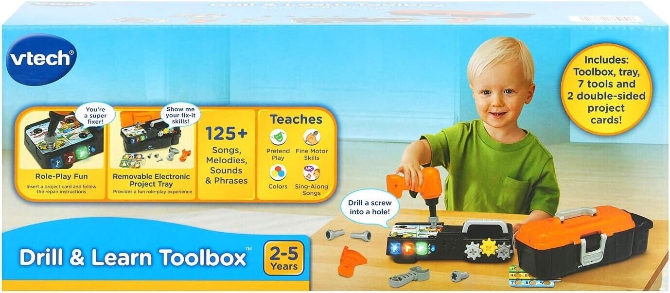 Vtech drill and learn toolbox store