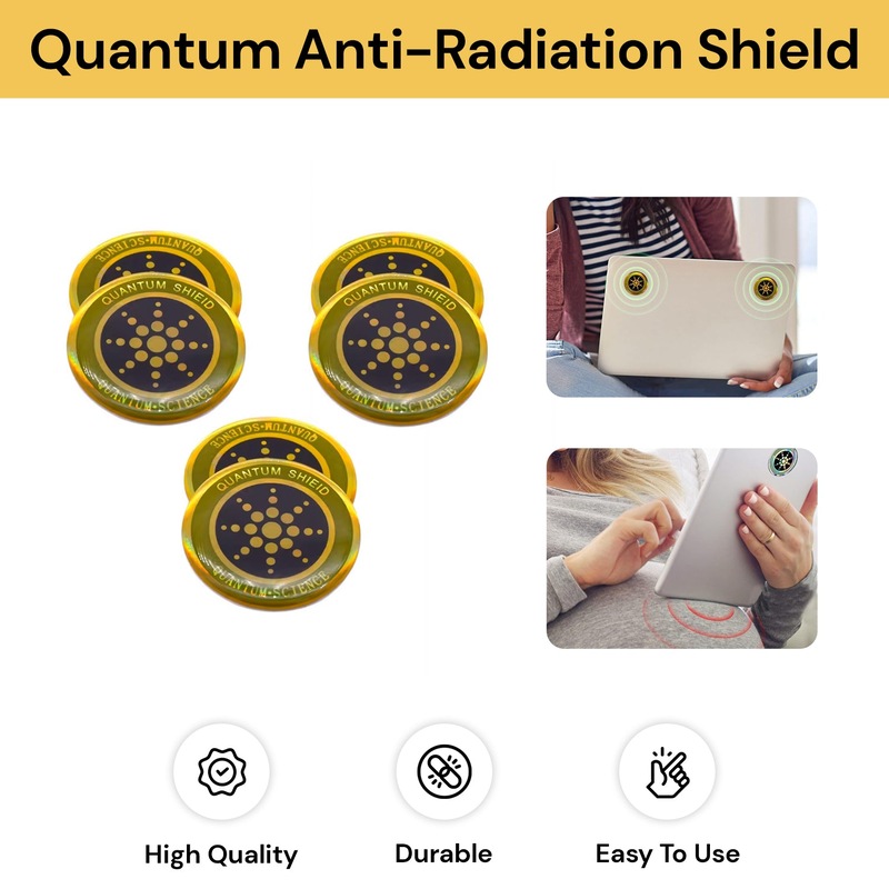 Buy 6PCs Quantum Anti-Radiation Shield - MyDeal