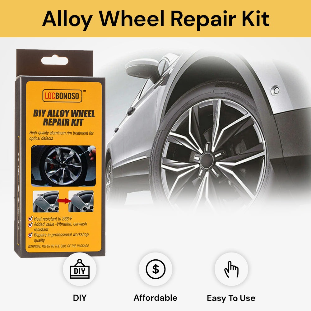 Buy Car Wheel Repair Kit - Permanent Repair Kit - MyDeal Australia