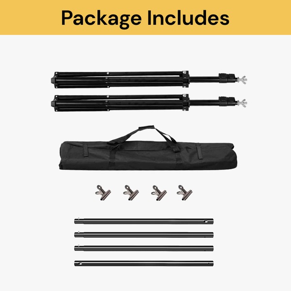 Buy 7x10 Photography Heavy Duty Backdrop Stand - MyDeal Australia