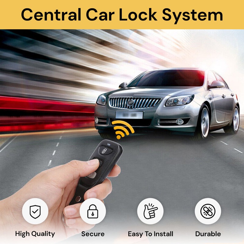 Buy Central Car Lock System - Universal - Keyless Entry - MyDeal