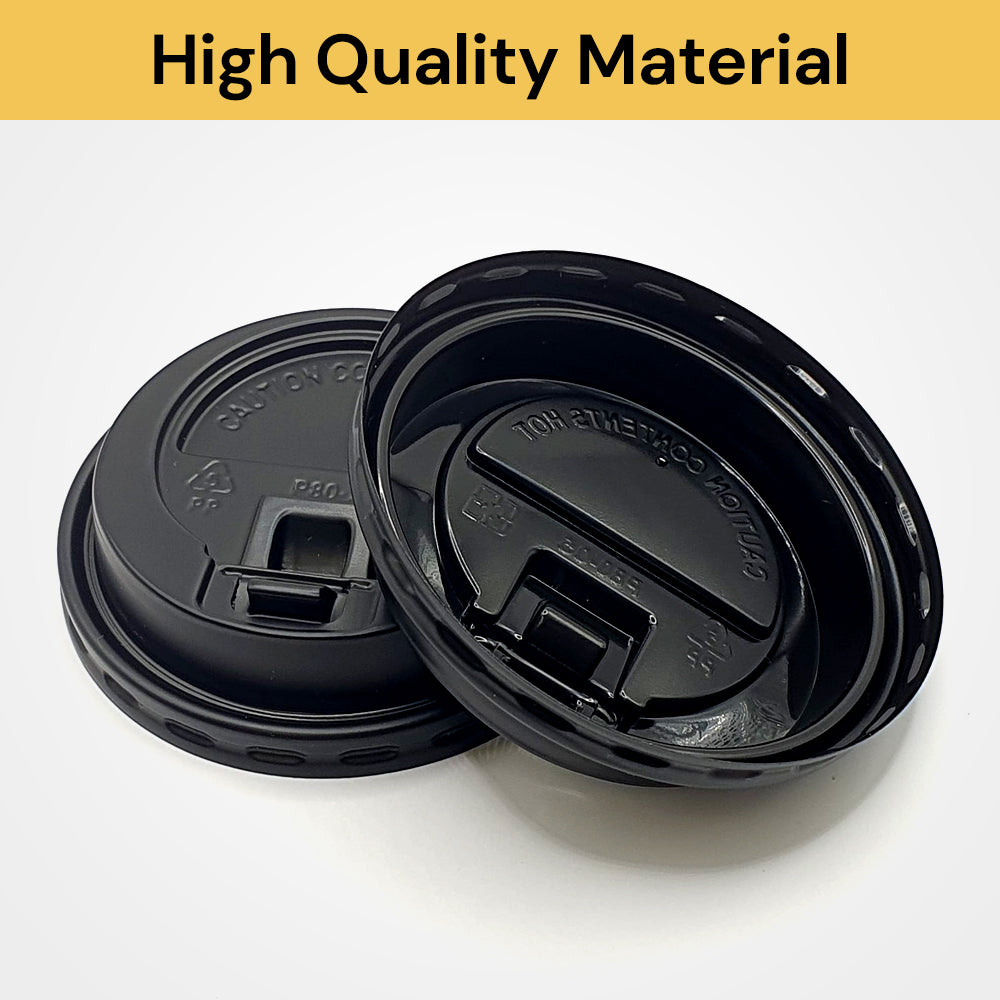 Buy EZONEDEAL Universal reusable plastic cup lid disposable coffee cup ...
