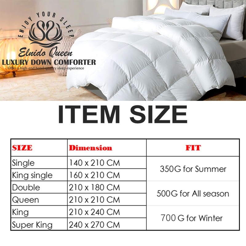 Buy 350/500/700GSM All Size Merino Wool Quilt Doona Duvet Down Summer ...