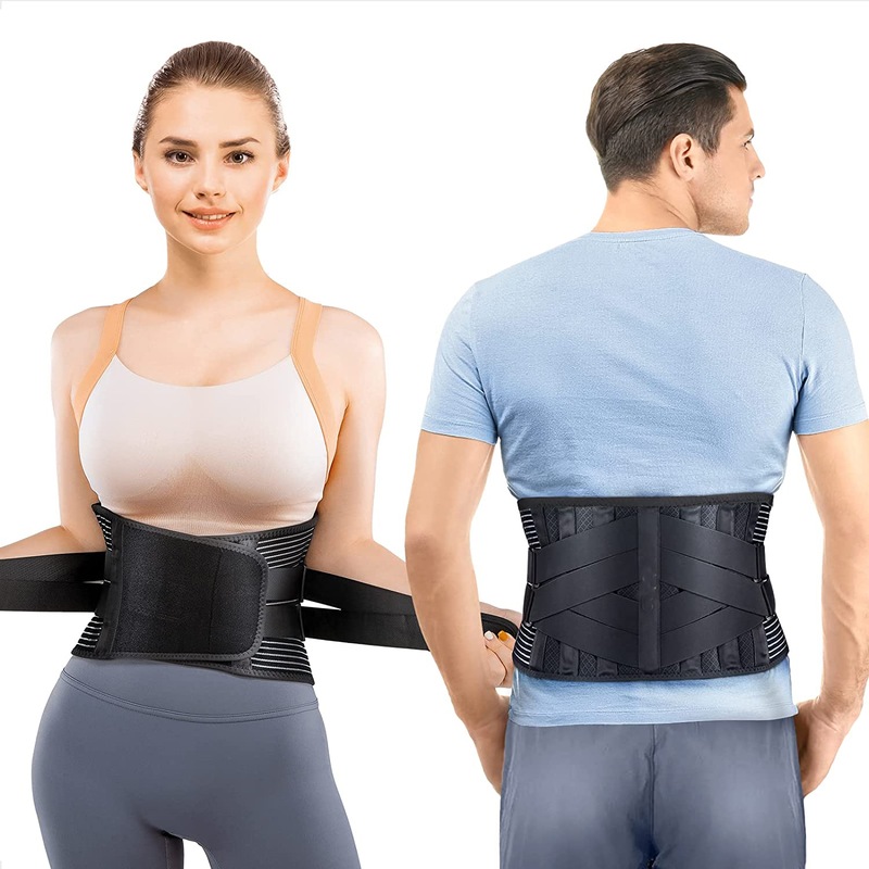 Buy Updated Lumbar Lower Back Support Brace Posture Orthosis Pain Wrap ...