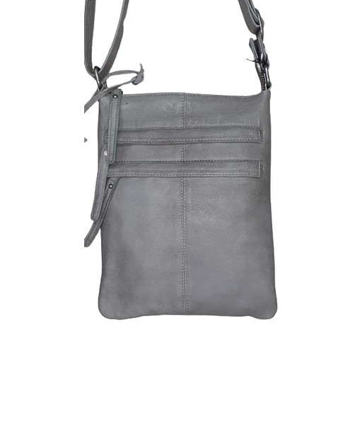 Buy Oran - Bag - Wendy Rugged Hide - Dark Grey - MyDeal Australia