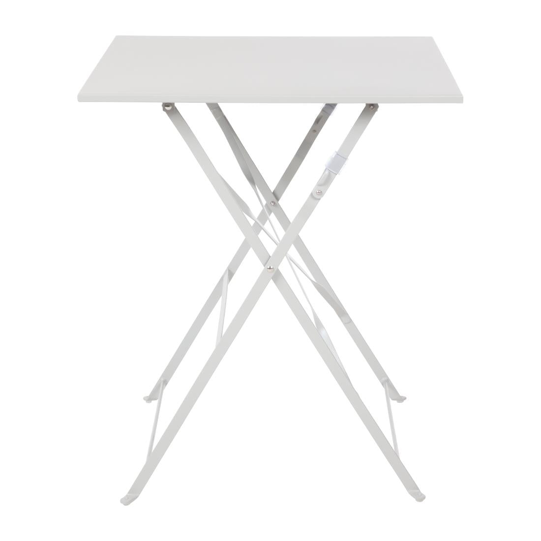 Buy Bolero Grey Square Pavement Style Steel Table • PAS-GK988 - MyDeal ...