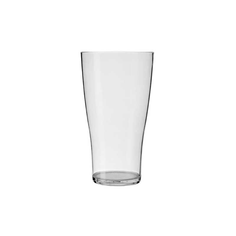 Buy Crown Polycarbonate Conical Schooner - 285ml (Box 24) • PAS-DD798 - MyDeal