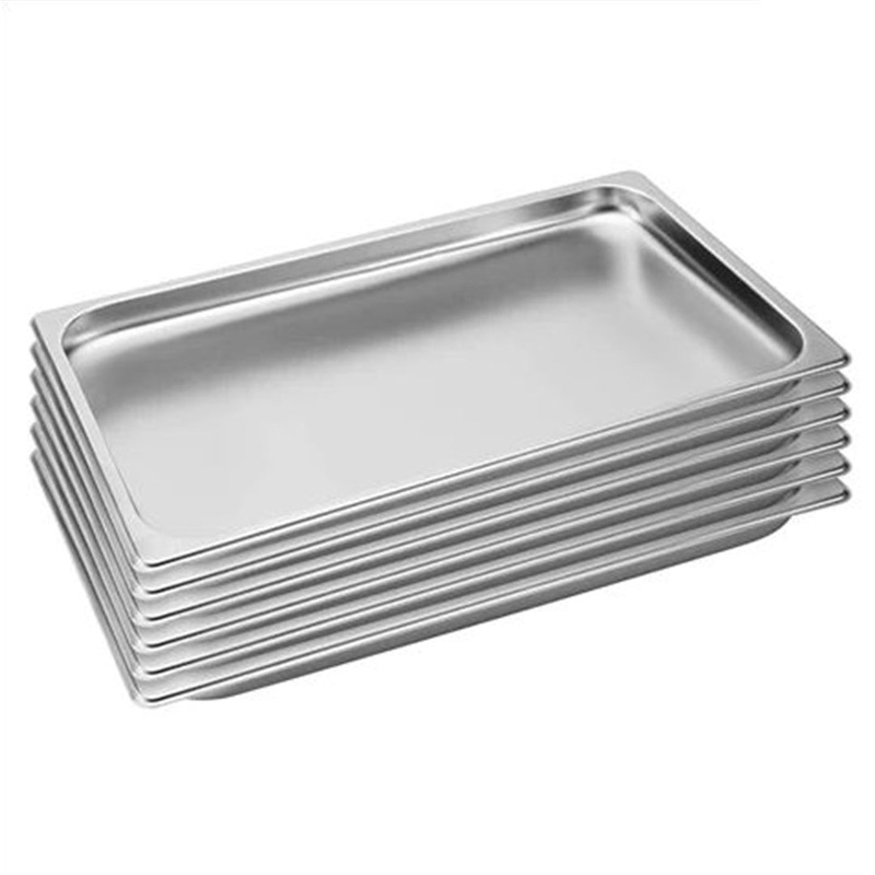 Buy SOGA 6X Gastronorm GN Pan Full Size 1/1 GN Pan 2cm Deep Stainless Steel Tray LUZ ...