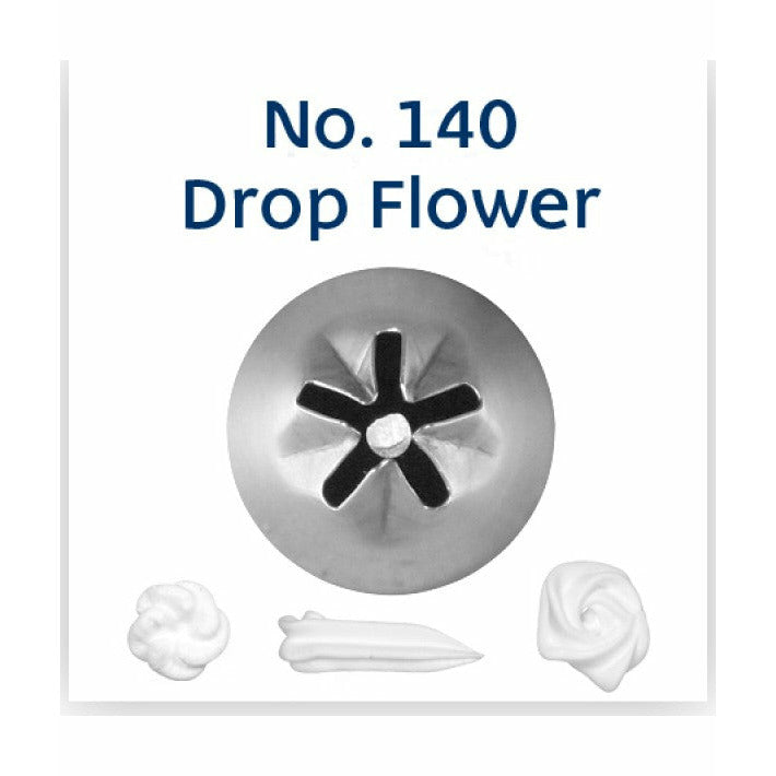 Buy Piping Tip Stainless Steel Drop Flower Standard No. 140 - MyDeal ...