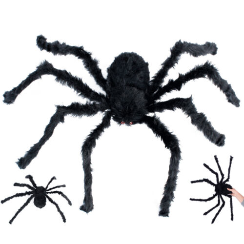 Buy 4FT Giant Spider Prop Indoor Outdoor Halloween Decoration - MyDeal ...