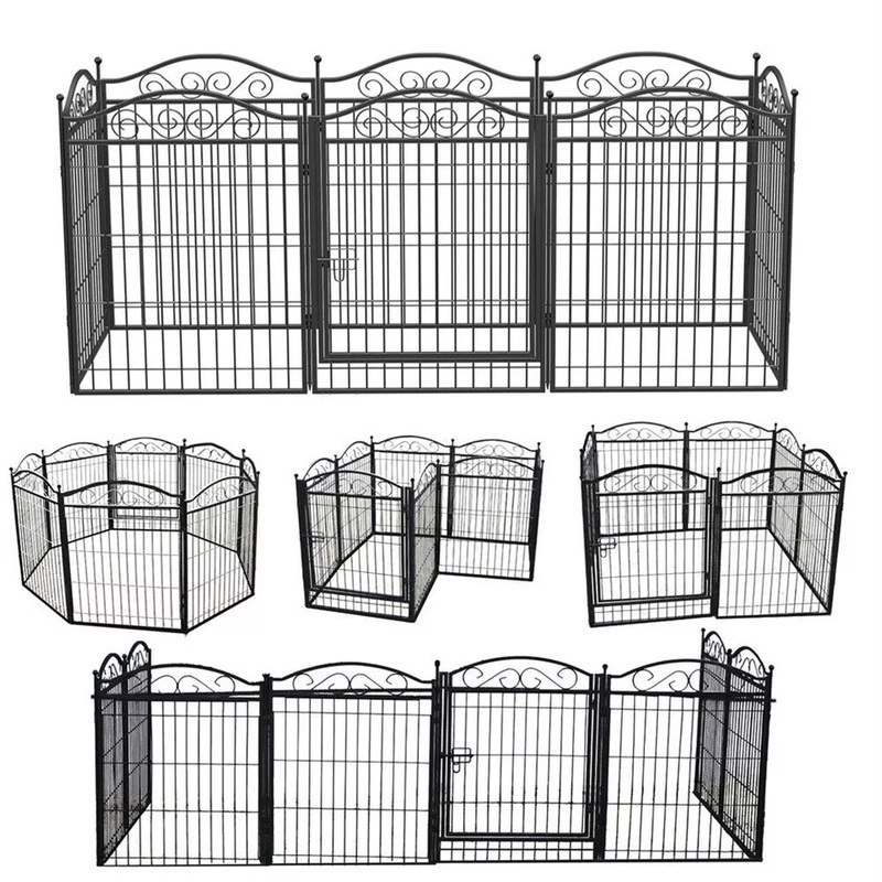 Buy Fin Xxl Large Heavy Duty Dog Playpen Fence Pet Dog Cage Exercise ...