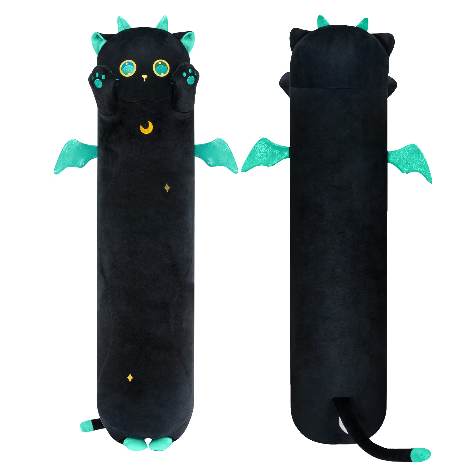 Black Cat Body Pillow