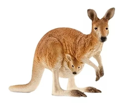 Buy Schleich Wild Life Kangaroo Figurine Realistic Animal Toy for Kids ...