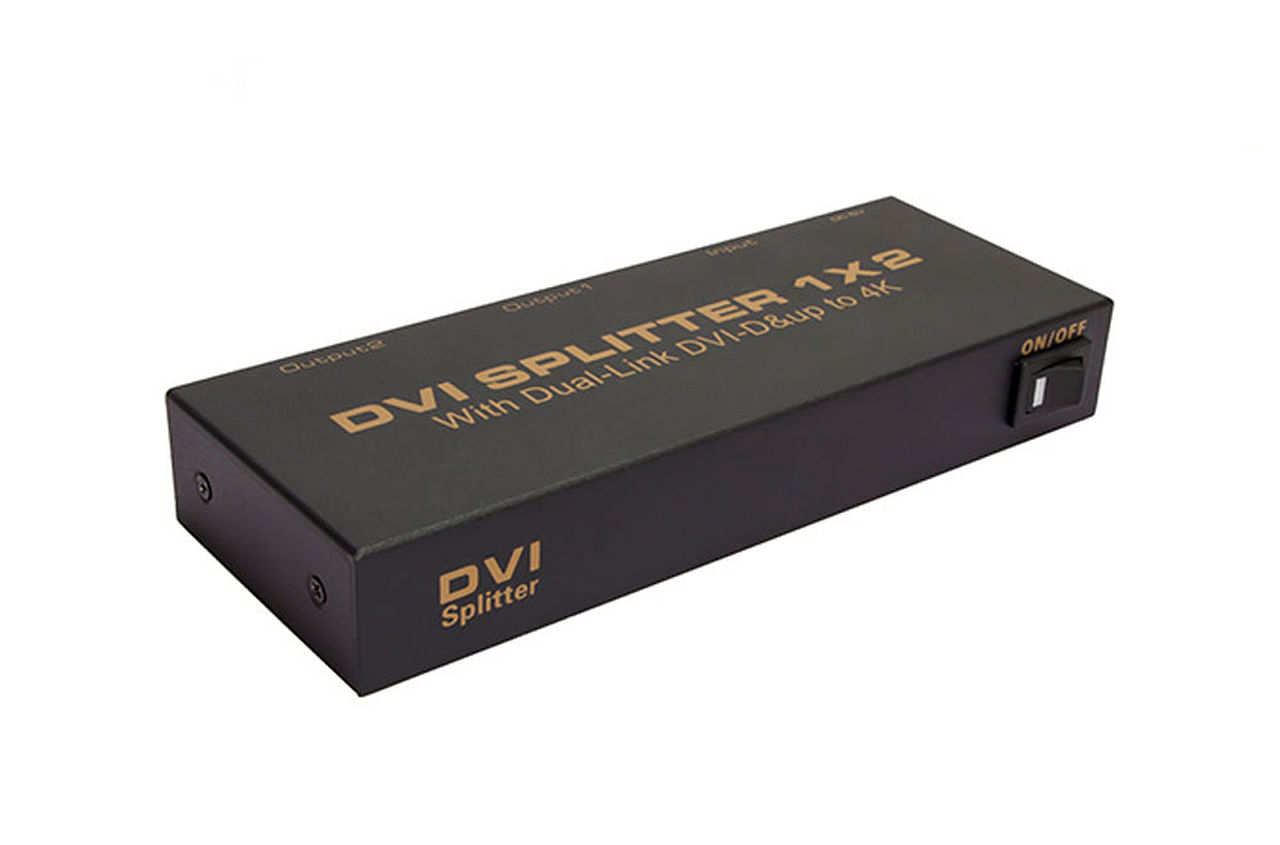 Buy 2 Port DVI 4K Splitter [AV-DVISP-2] - MyDeal Australia