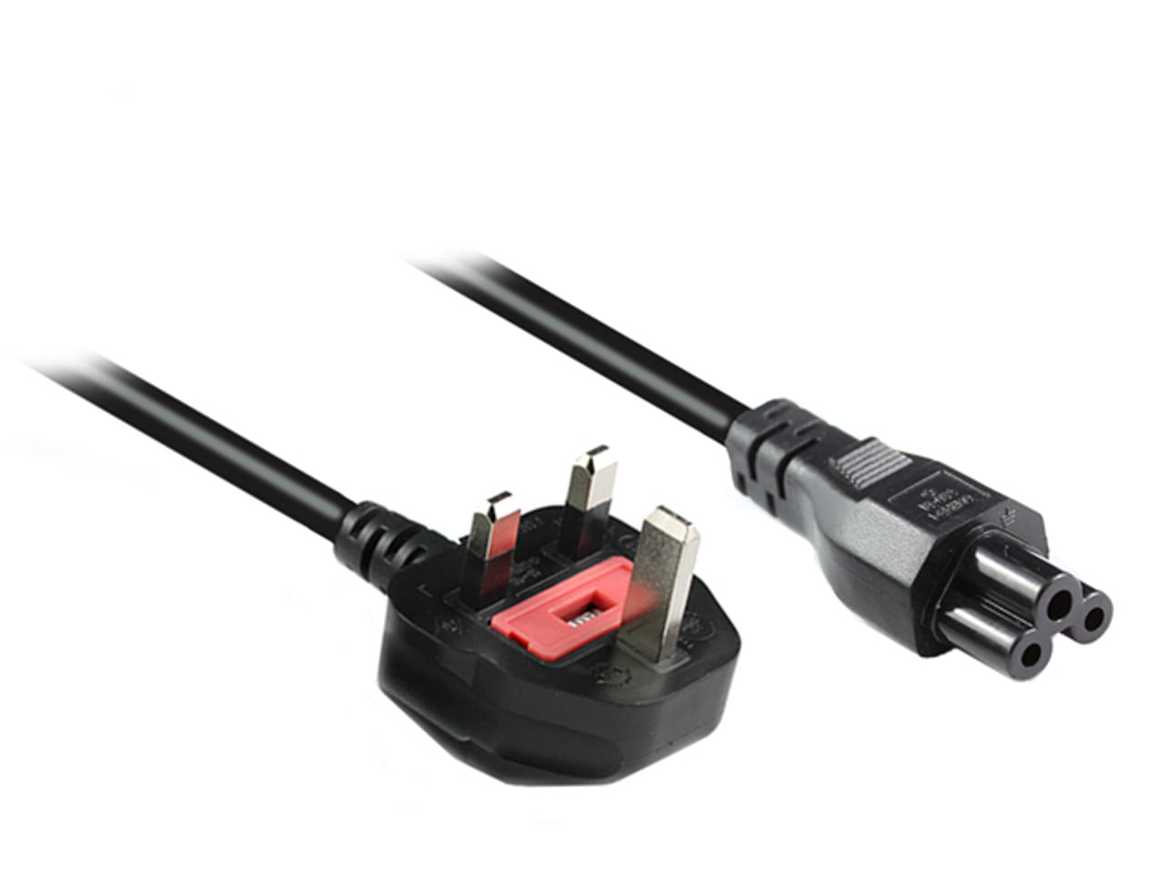 Buy 2M UK Plug to IEC C5 Cloverleaf Power Cable [CB-PS-393] - MyDeal ...