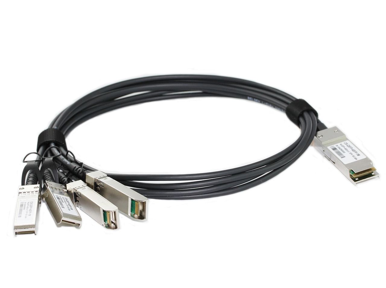 Buy 3M QSFP+ ( 40G ) To 4x SFP+ ( 10G ) Splitter Cable [CB-QSFP-4SFP-3M ...