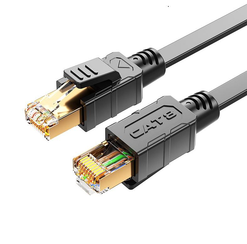 Buy 8Ware CAT8 2m Grey RJ45 Ethernet Network Cable [CAT8-R-2GR01 ...