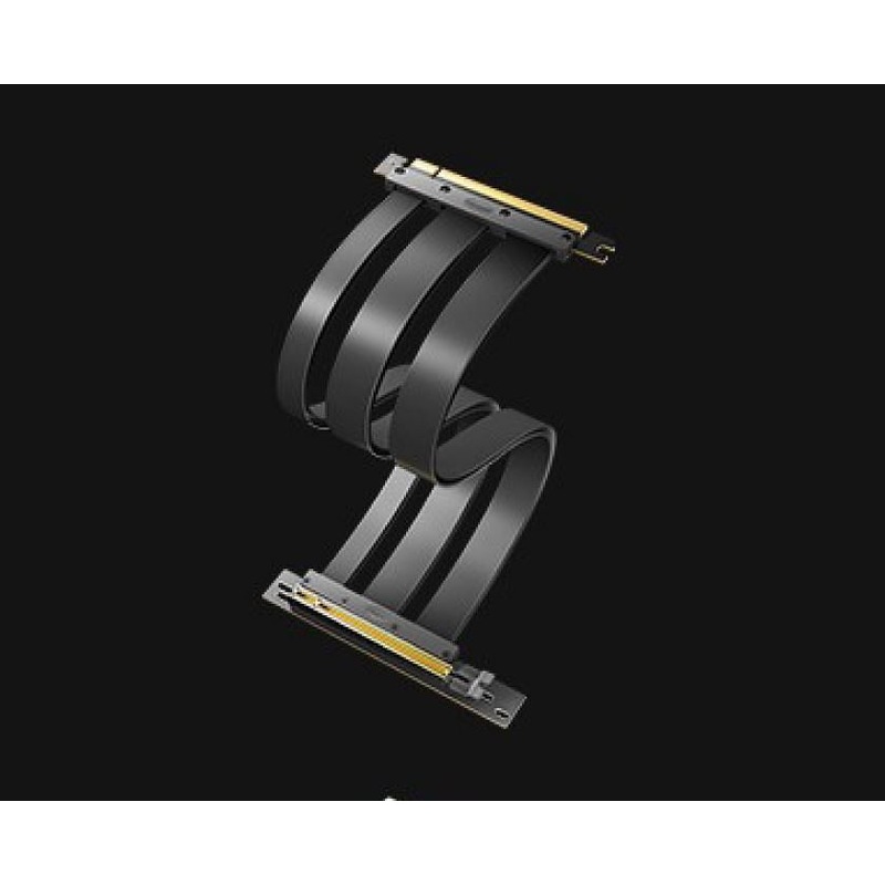 Buy Antec PCIE-4.0 Riser Cable 300mm - Black [AT-RCAB-BK300-PCIE4] - MyDeal