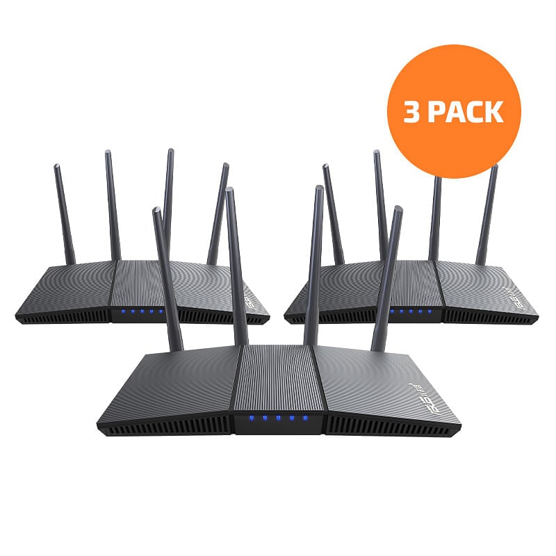 Buy Asus Ai Mesh Whole Home Wifi System Triple Ax1800 Wifi 6 802 11ax