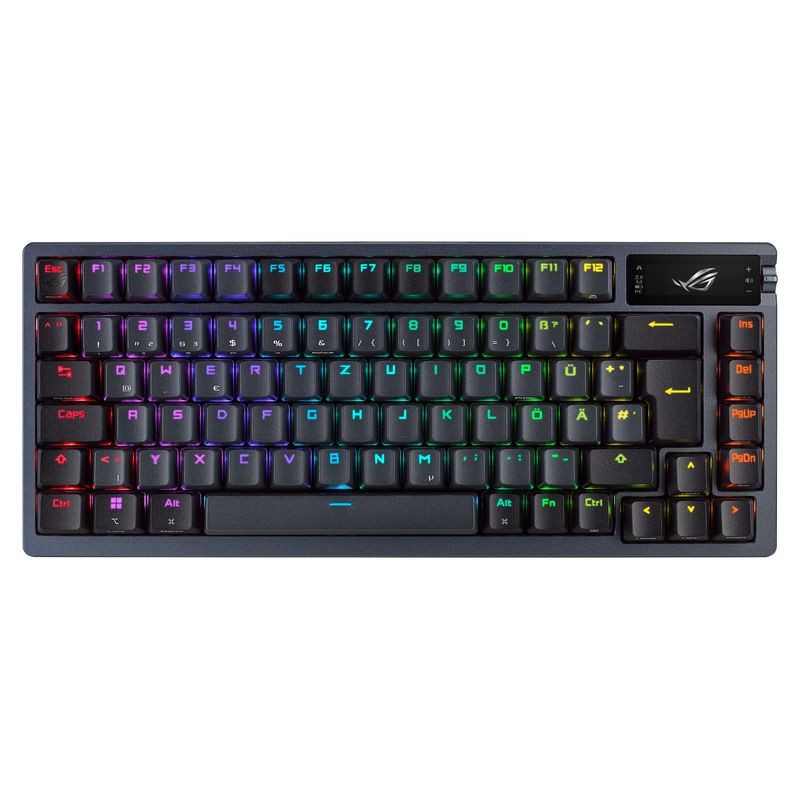 Buy ASUS ROG Azoth 75% Gunmetal Wireless RGB Mechanical Keyboard - Red ... Buy ASUS ROG Azoth 75% Gunmetal Wireless RGB Mechanical Keyboard - Red ...