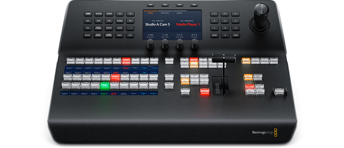 Buy Blackmagic ATEM 1 M/E Advanced Panel 10 [SWPANELADV1ME10] - MyDeal ...
